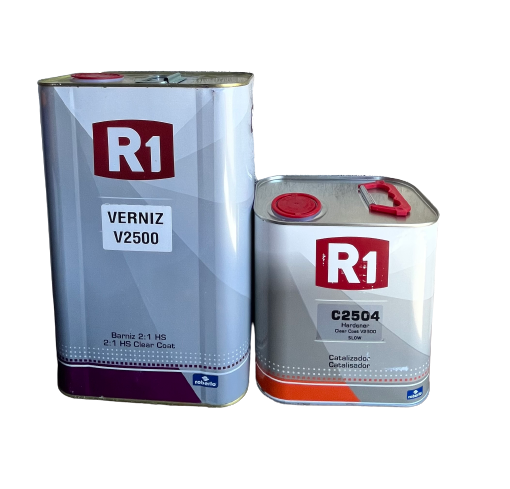 Kit R1 - V2500 CLEAR COAT 5L + C5405 Standard (7.5 litros Kit) – Auto ...
